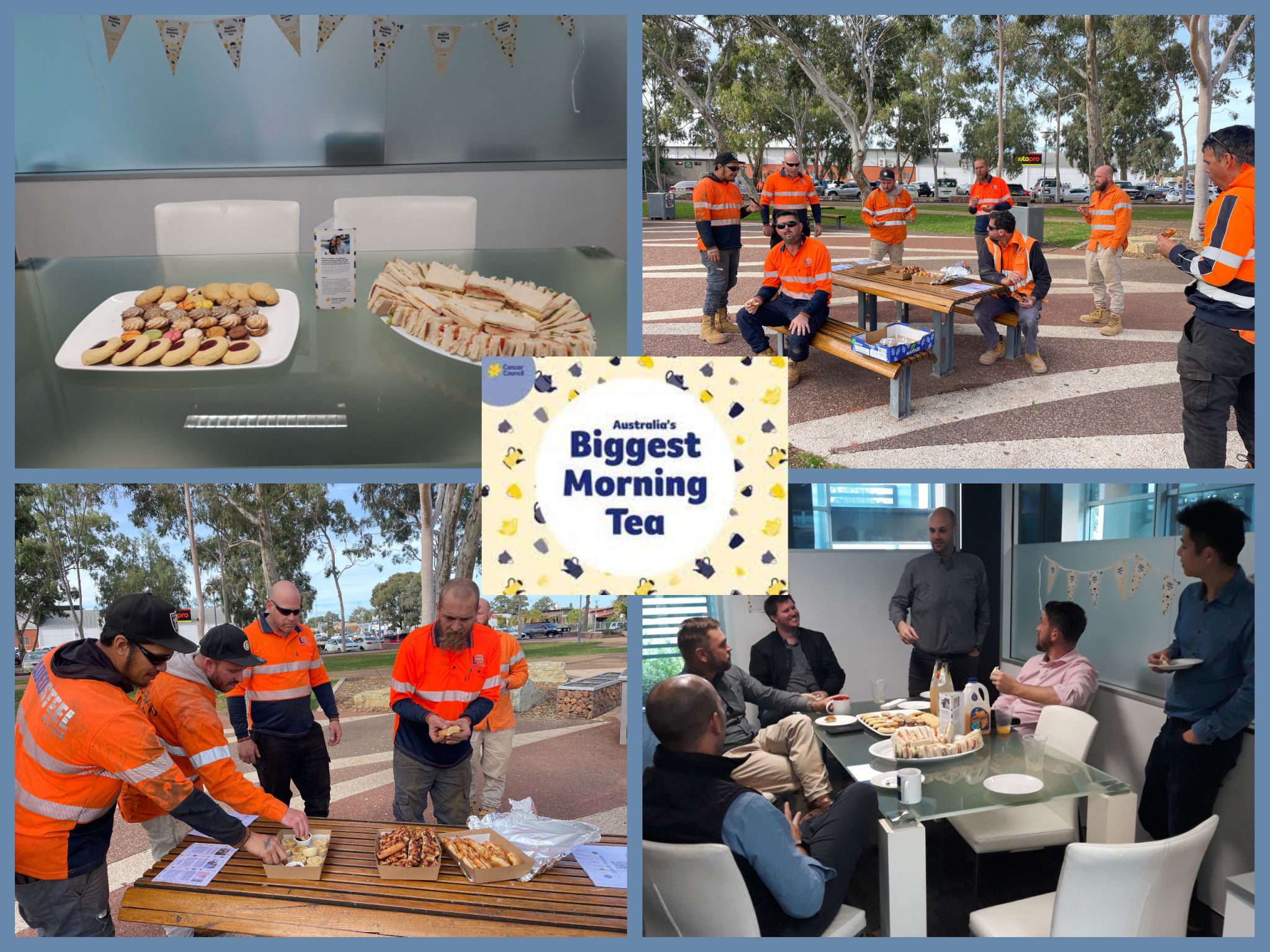 Biggest Morning Tea | ROBAR Civil